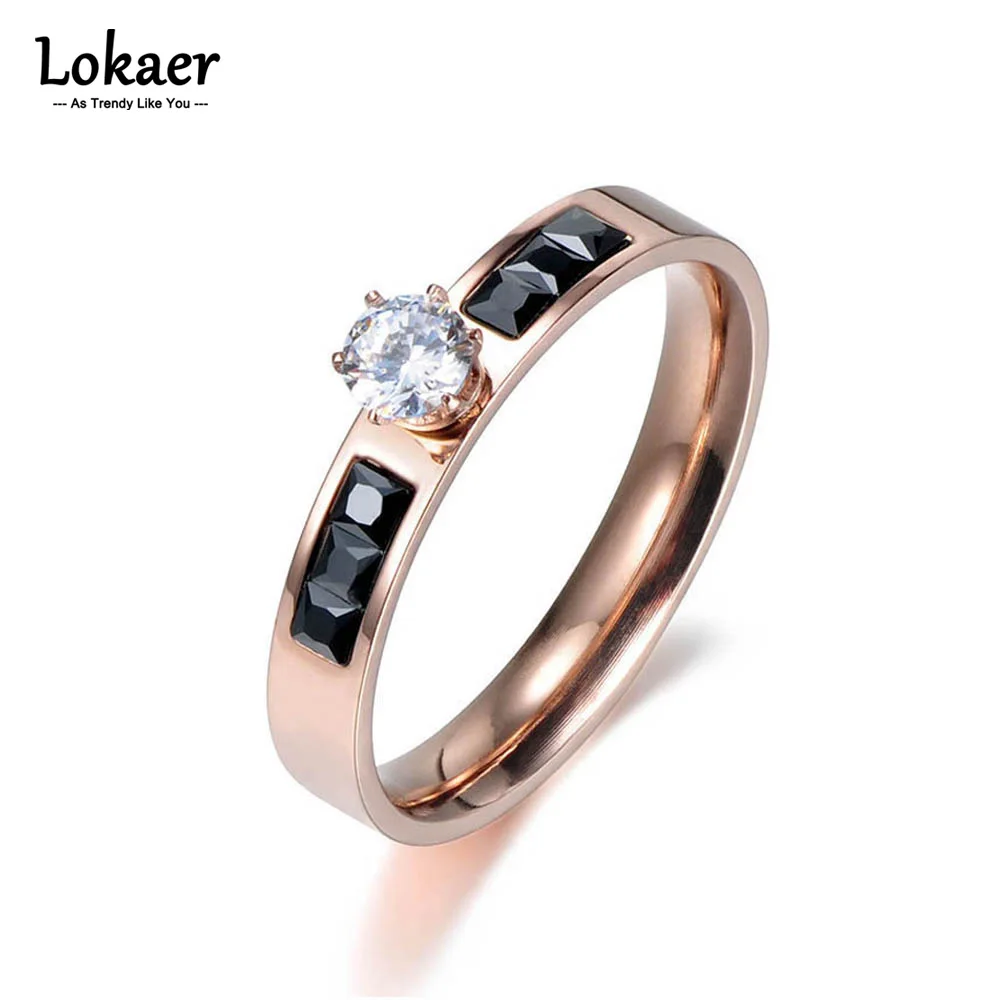 Lokaer-anillos-de-acero-inoxidable-de-titanio-para-mujer-anillo-de ...