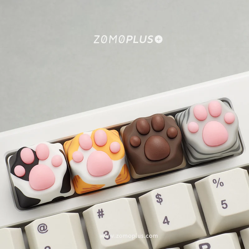 Siamese-American-Shorthair-Orange-Cow-Cat-Paw-Design-Cute-Soft-Silica ...