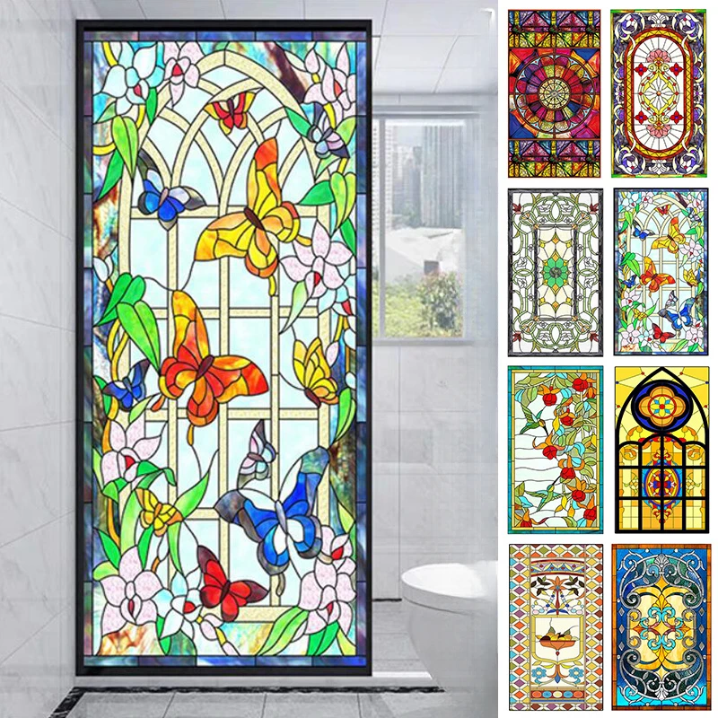 The Most Realistic Stained Glass Butterfly Window Film I’ve Ever ...