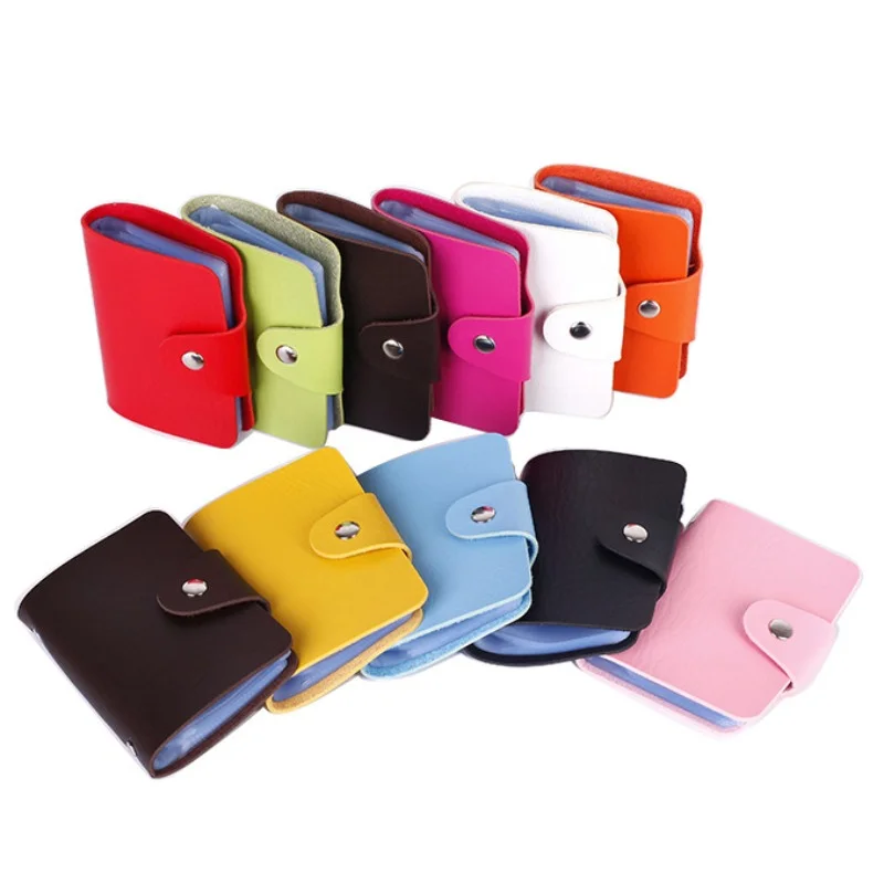 Solod-Color-Credit-Card-Holder-Men-Women-Travel-Cards-Wallet-PU-Leather ...