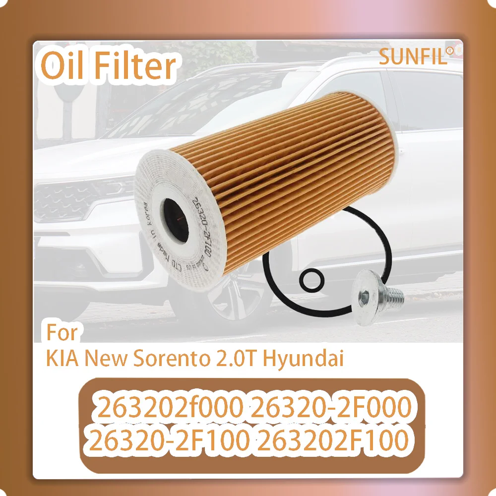 Oil-Filter-263202f000-26320-2F000-26320-2F100-263202F100-For-KIA-New ...