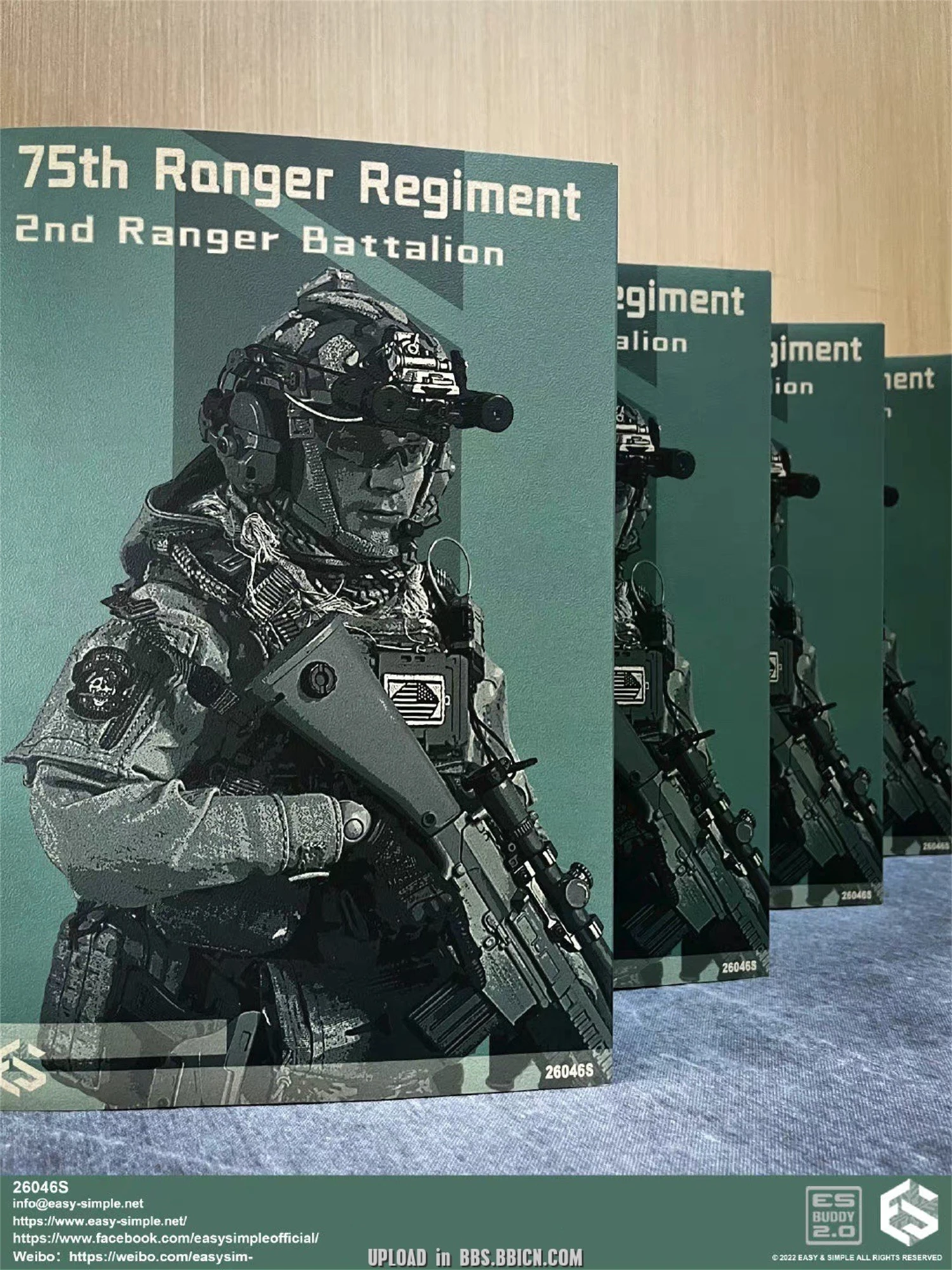 1/6Scale EASY&SIMPLE ES26046s American 75th Ranger Regiment Set ...