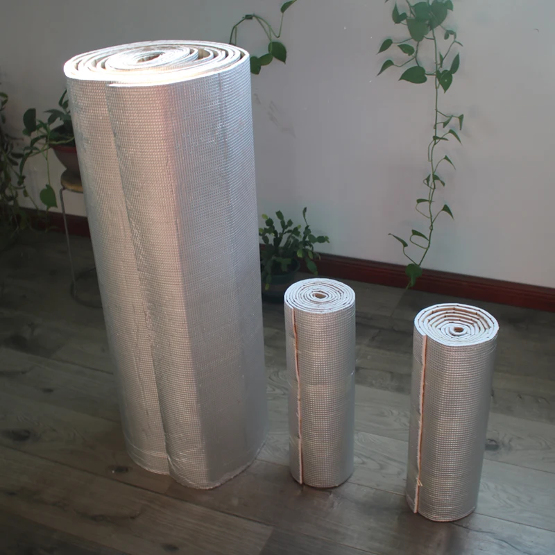 1 Roll 50*200cm Aluminum Foil Cotton Car Thermal Insulation Film Car ...