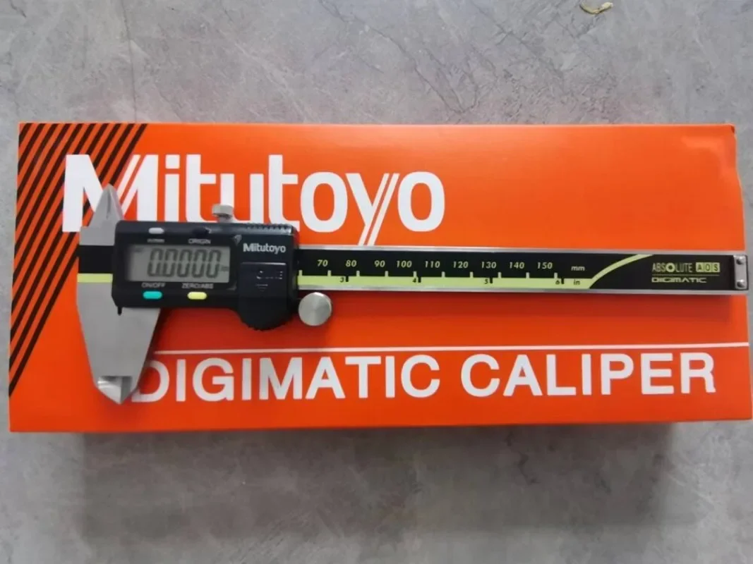 Mitutoyo-calibrador-Digital-de-acero-inoxidable-500-196-20-0-150mm-0-6 ...