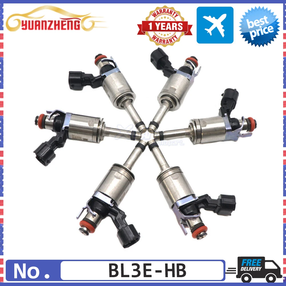 6PCS-Car-Fuel-Injector-Nozzle-BL3E-HB-For-Ford-F-150-Transit-150-250 ...