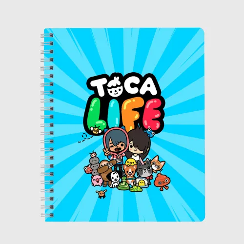 Notebook Toca Boca World, Current Boca Heroes And His Beasts - Notebook ...