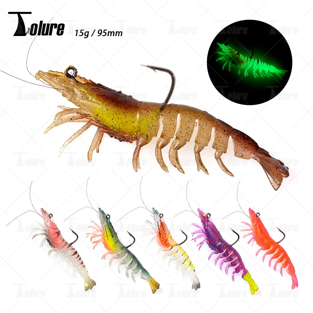 TOLU-Soft-Lifelike-Shrimp-Baits-1PCS-Plastic-Lures-Simulation-Prawn ...