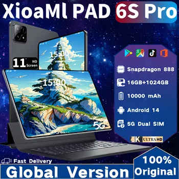 2024 New Original Global Version Xioami Pad 6S Pro Tablet Android13 ...