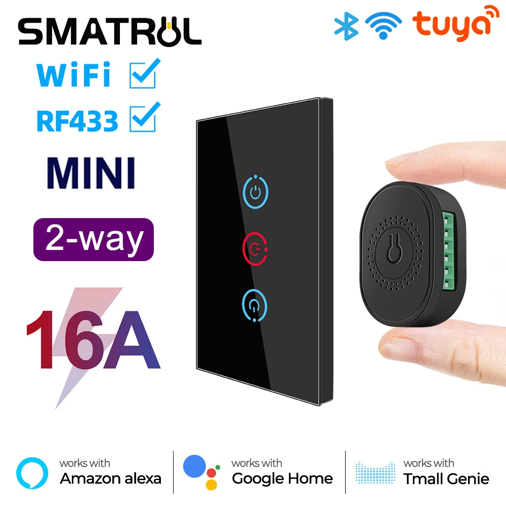 SMATRUL16A-Tuya-WiFi-RF433-Smart-US-Wireless-Touch-Switch-Light-Wall-2 ...