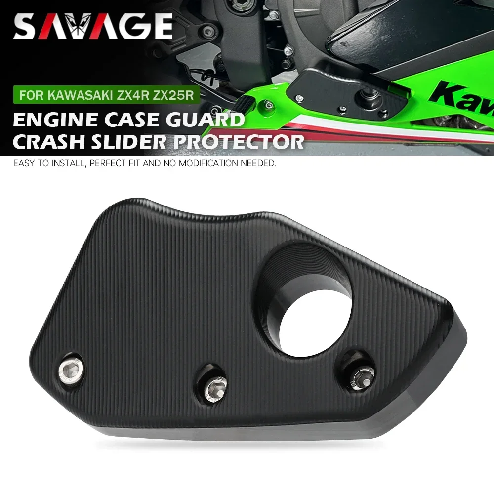 ZX4R-ZX25R-Engine-Case-Crash-Slider-Protector-For-KAWASAKI-ZX-4R-ZX-4RR ...