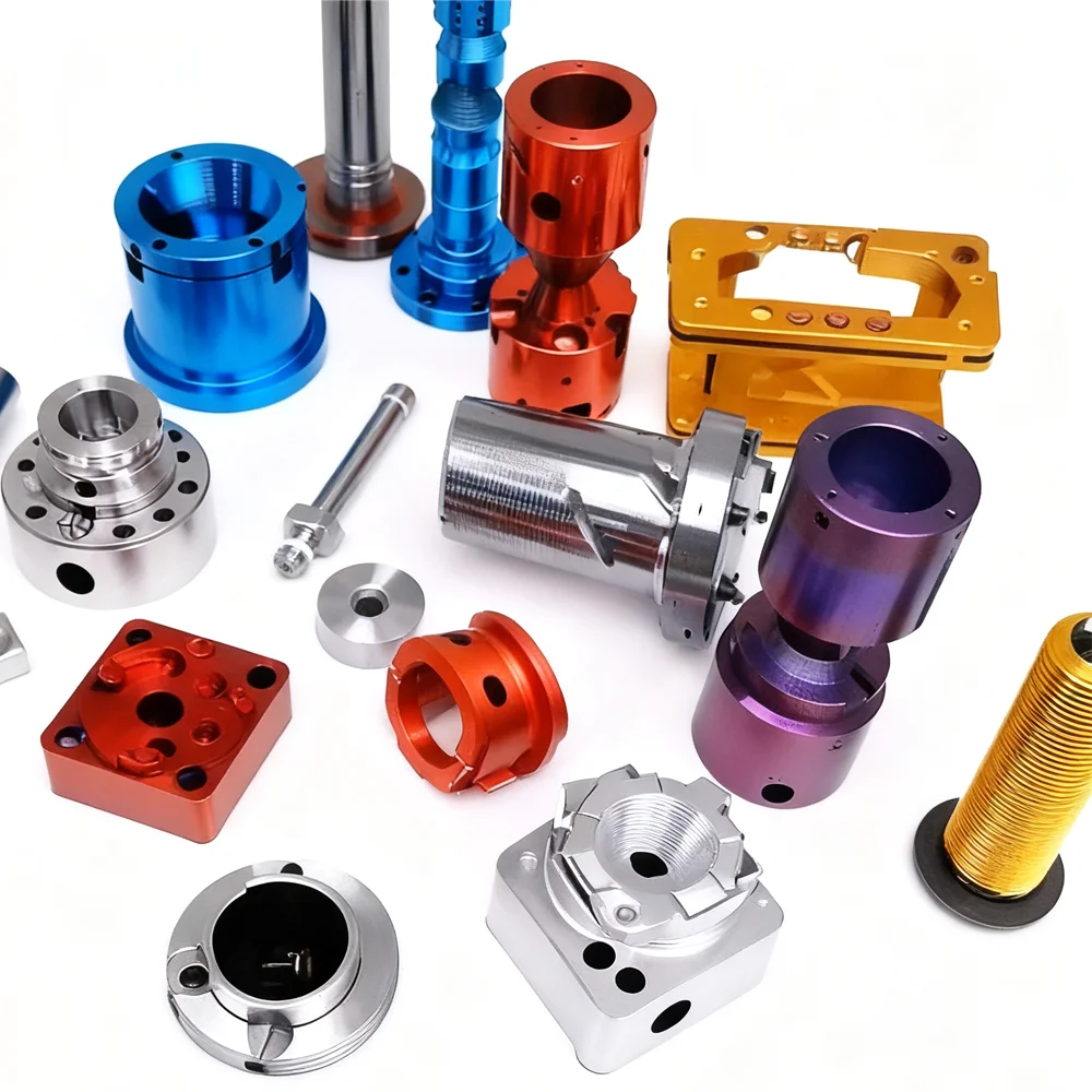 cnc metal aluminum parts black anodized multicolor custom motorcycle ...