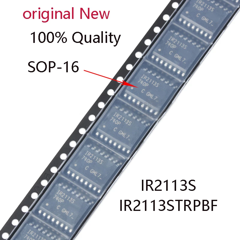 100pcs 2022+ 100%new Original Ir2113strpbf Ir2113s Sop-16 Grid Drive Ic - Integrated Circuits ...