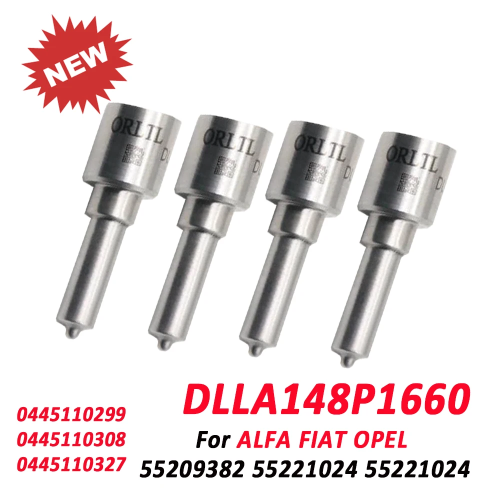 4PCS-For-Fiat-0445110299-0445110308-DLLA148P1660-Atomizer-DLLA-148P ...