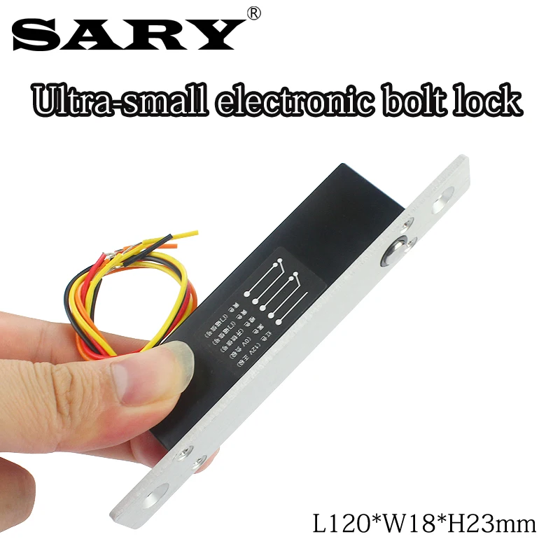 Small-access-control-electronic-bolt-lock-DC12V-mini-electric-control ...
