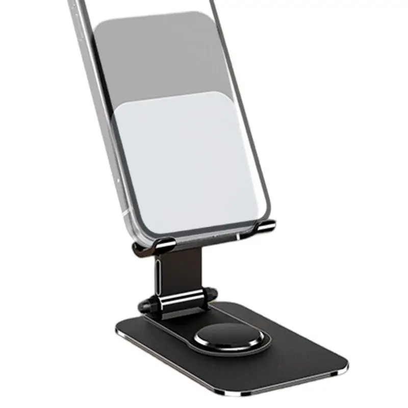 Cell Phone Holder Desk 360 Rotating Aluminum Alloy Phone Stand With Non ...