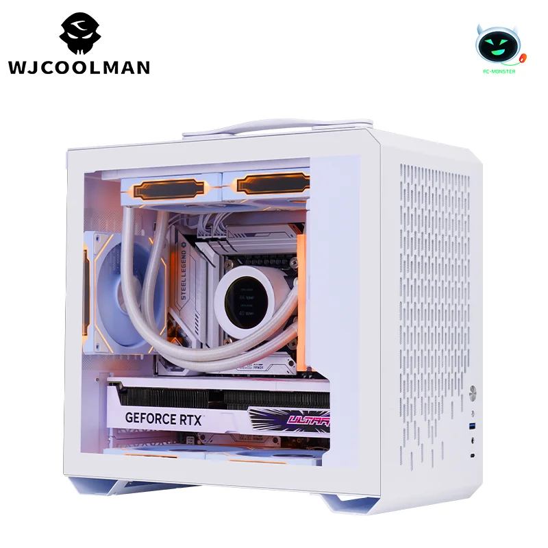 WJCOOLMAN-T02-al-a-preta-caixa-de-PC-pequeno-desktop-computador-240 ...