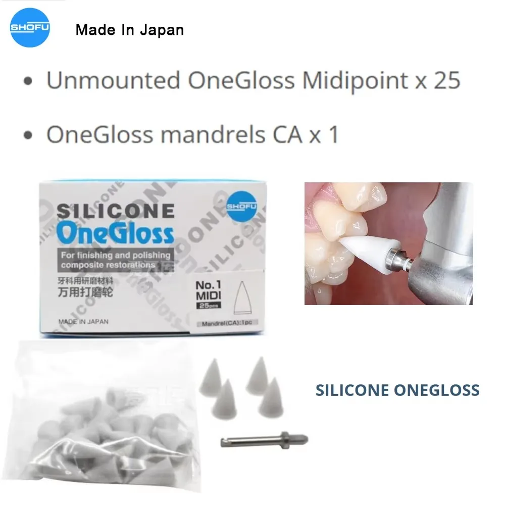 SHOFU-MIDI-SILICONE-OneGloss-Dental-Silicone-Polishing-Finishing ...