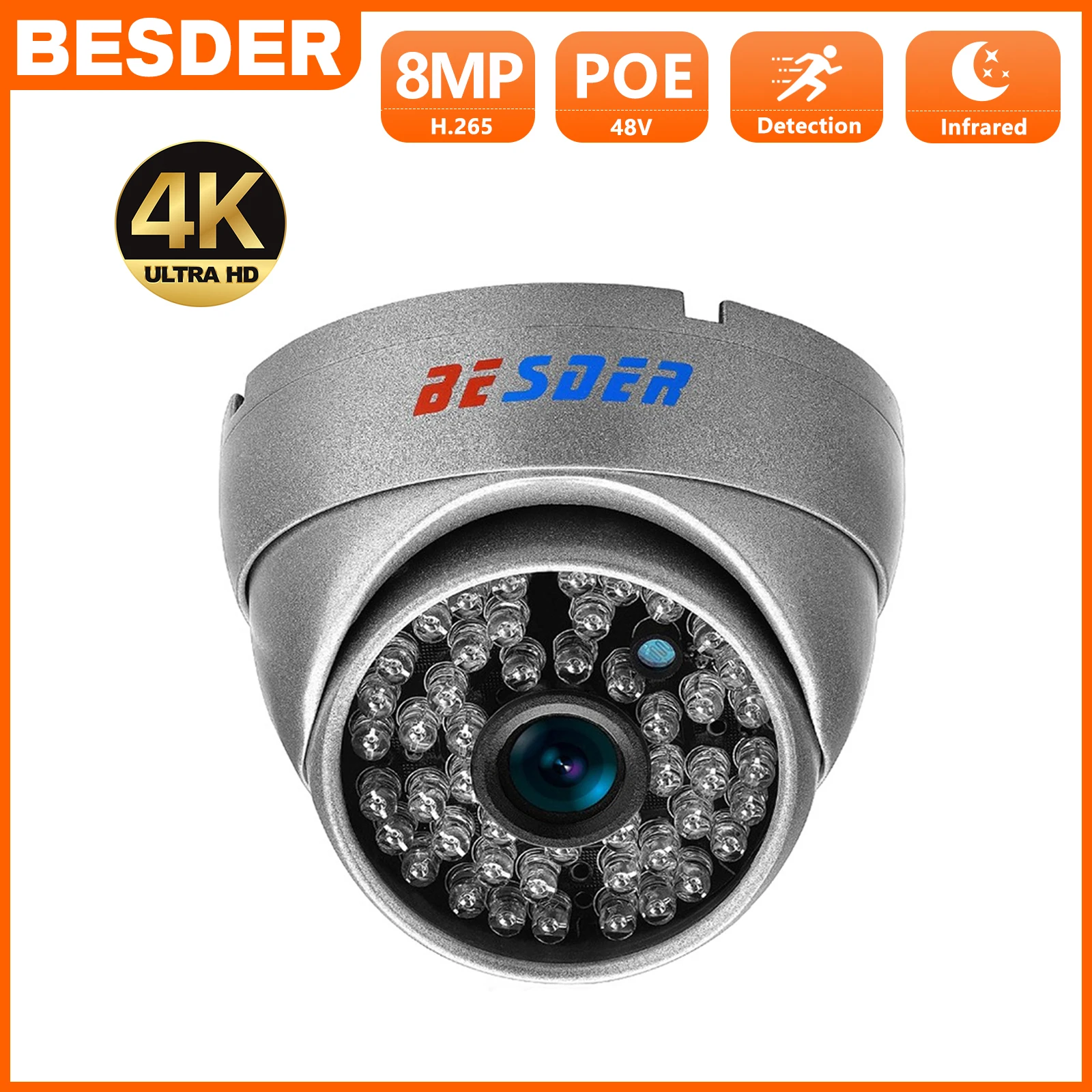 BESDER-8MP-4K-1080P-SONY-Night-Vision-IP-Camera-48V-POE-Motion ...
