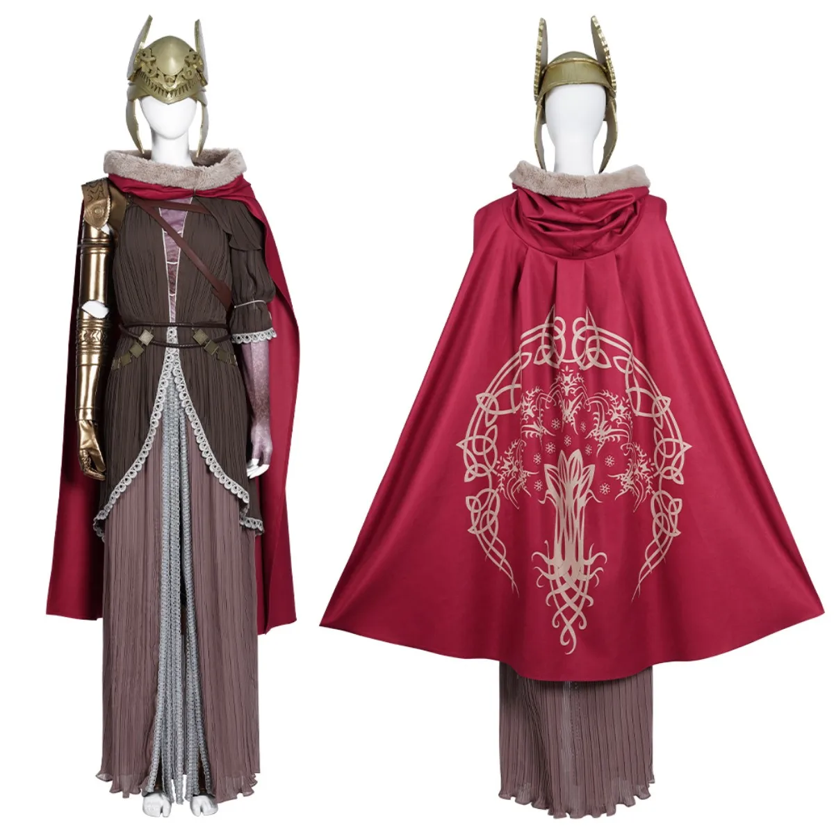 Woman-Malenia-Cosplay-Costume-Malenia-Dress-Cloak-Outfit-Full-Set-and ...