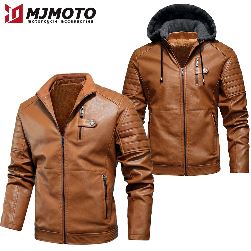 MJMOTO-Retro-Motorcycle-Riding-Leather-Jacket-Wind-Waterproof-Motocross ...