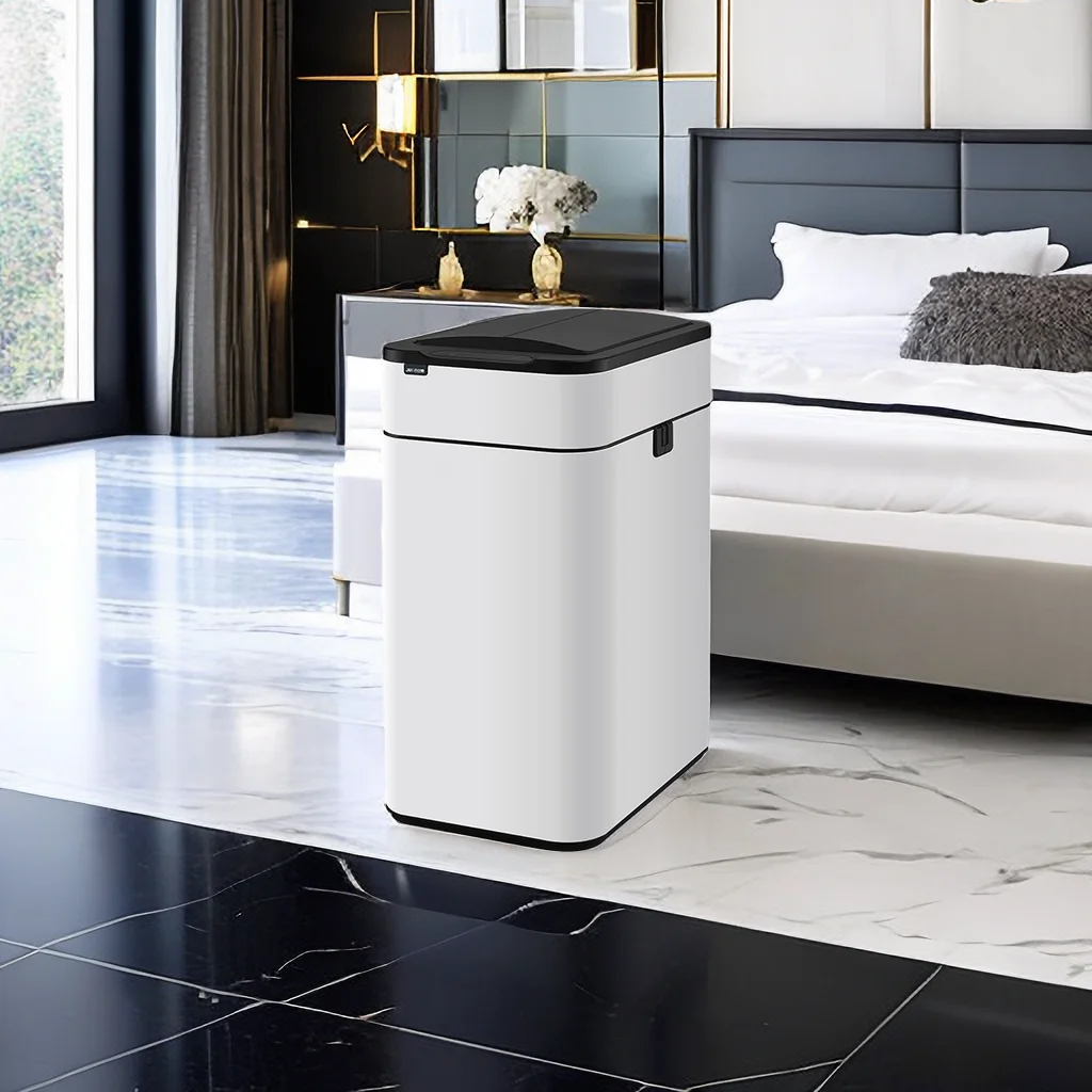 9-60L-Smart-Induction-Trash-Can-Home-with-Lid-Garbage-Can-Automatic ...