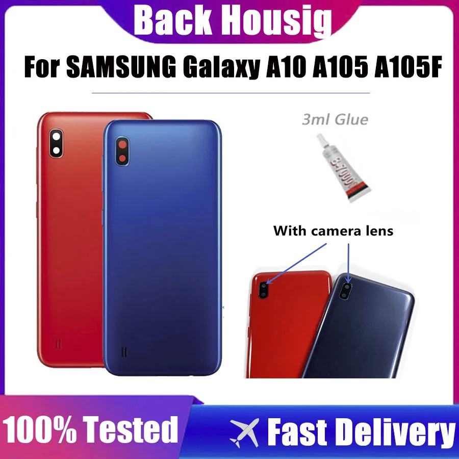 Back Cover Panel Battery Door Replacement For SAMSUNG Galaxy A10 A105 ...