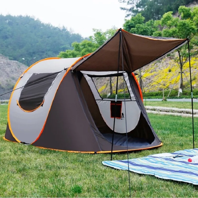 WolFAce-5-8-People-Tent-Outdoor-Automatic-Speed-opening-Tent-Beach ...