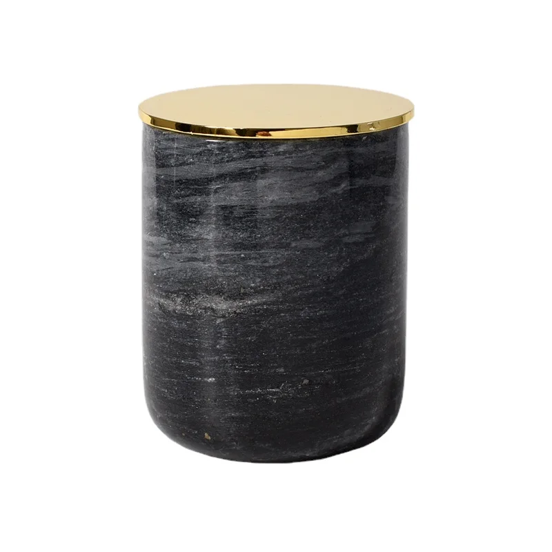 Storage Container Jar Gold | Marble Aromatherapy Bottle | Marble ...