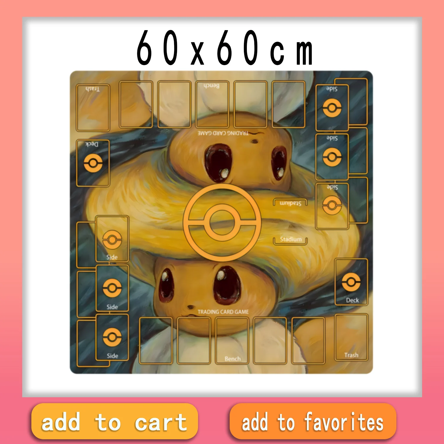 New TCG PTCG Battle Playmat Game Collection Cards Mat Scarlet Violet ...