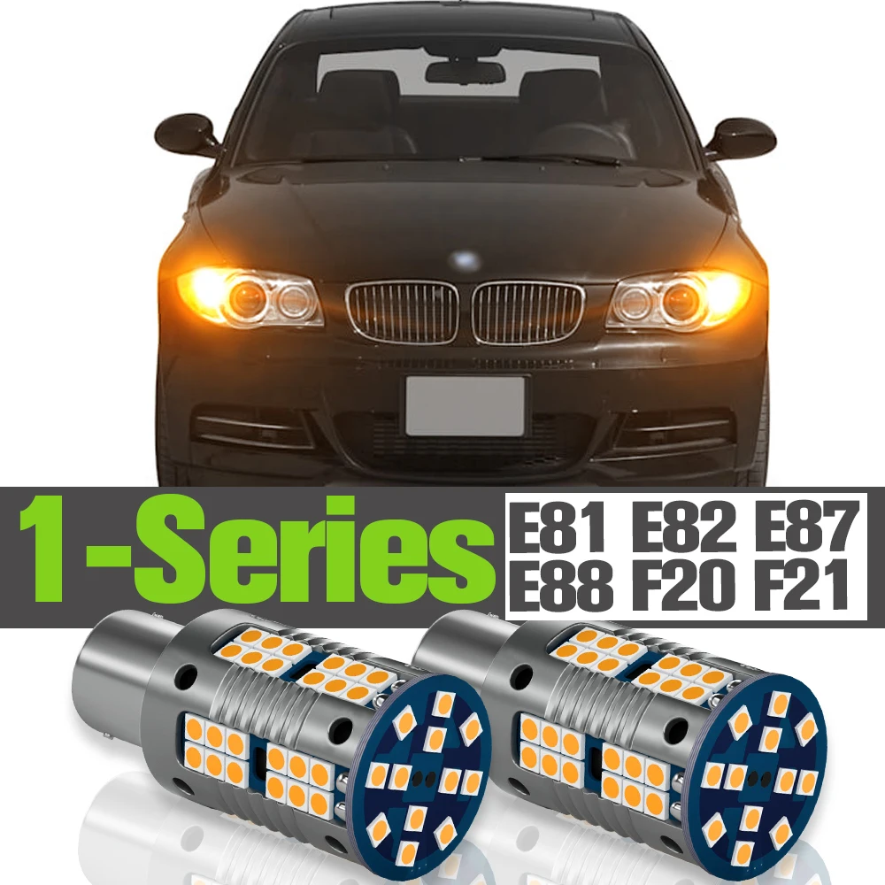 2x LED Turn Signal Light Accessories Lamp For BMW 1-Series E81 E82 E87 ...