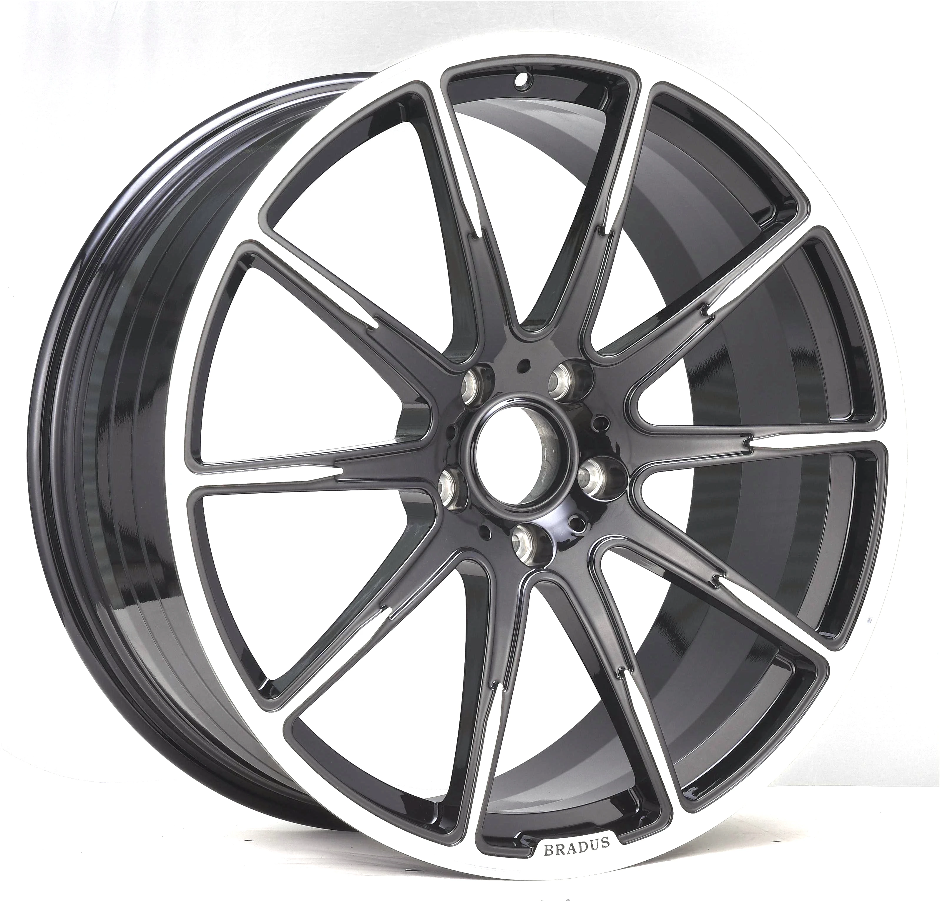 FB0176 mirror finishing hoops 18 19 20 inch forged wheel rims 5 lug ...