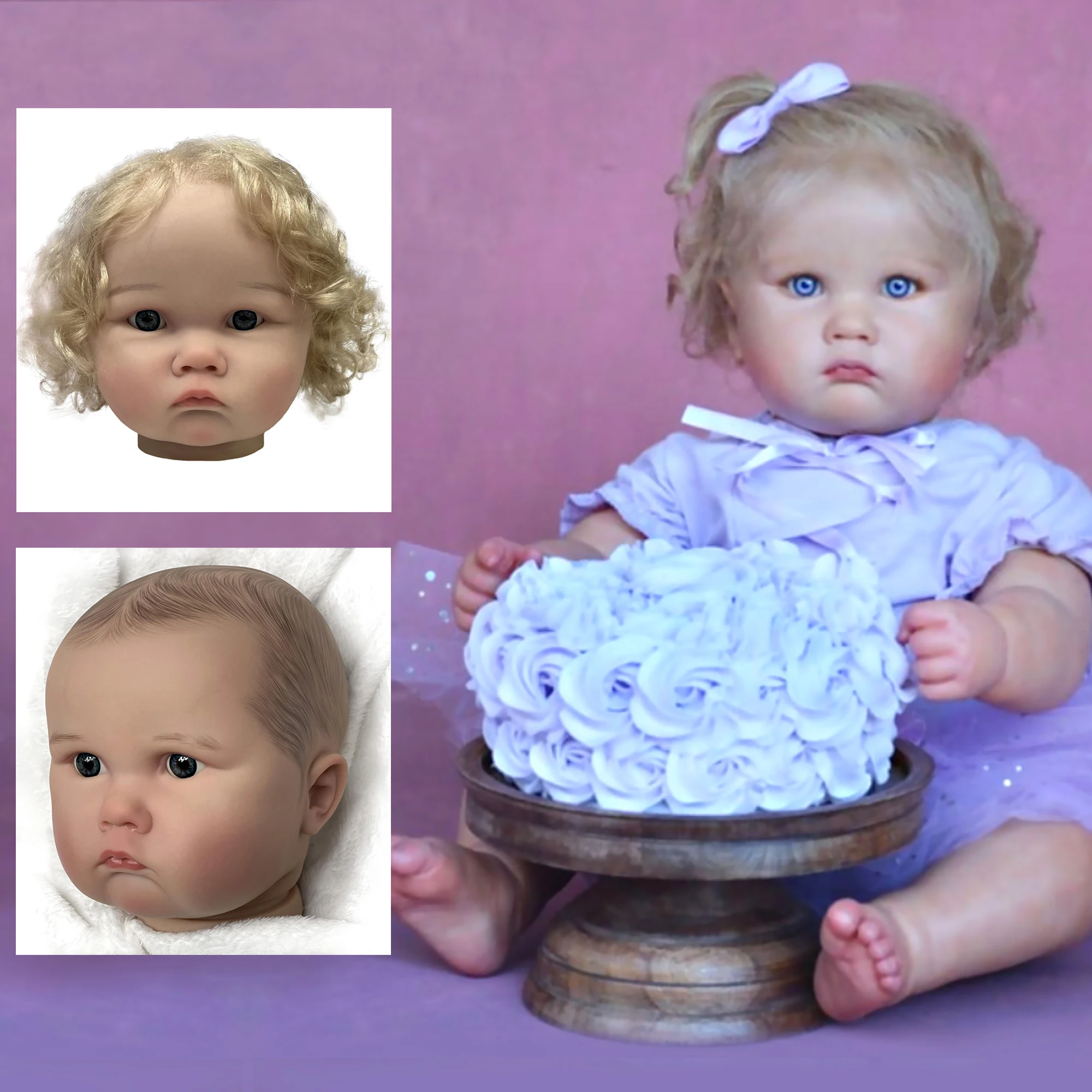Reborn Doll Kit 65CM Huge Charlotte Handmade Painted Realistic Vinyl ...