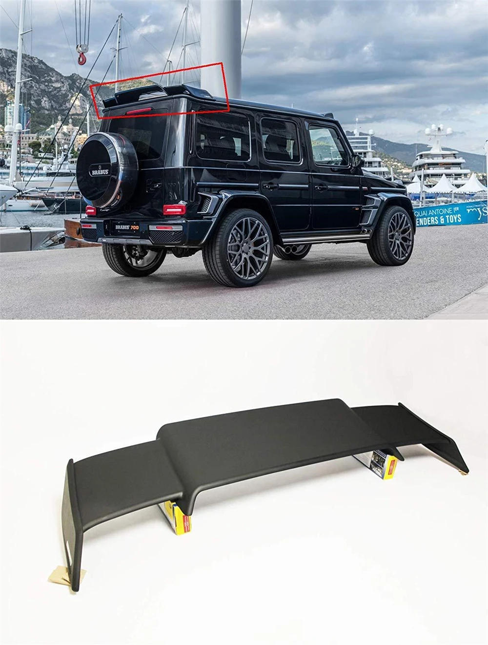 1Pcs-Rear-Roof-Spoiler-Wing-fits-Mercedes-Benz-G-Class-W463A-W464-New ...