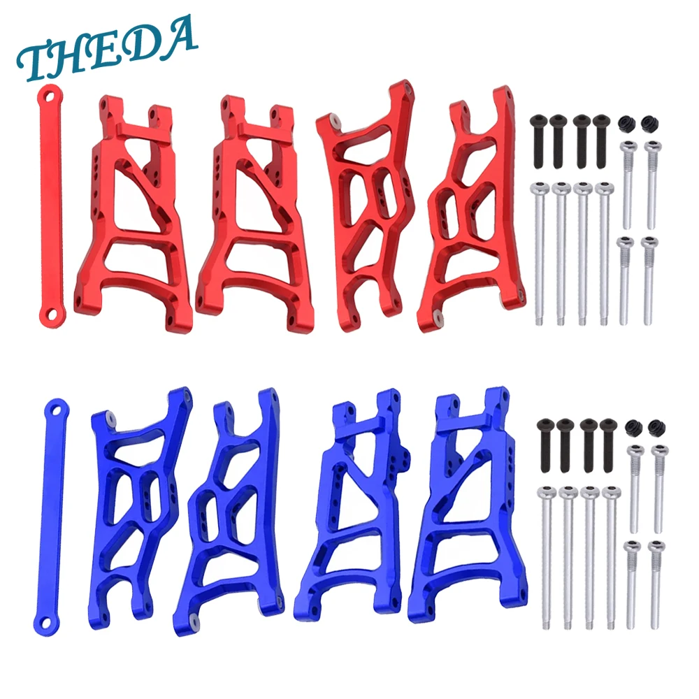 Metal-Front-Rear-Suspension-Arm-Set-for-1-10-RC-Car-Traxxas-Slash-2WD ...