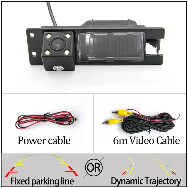 Fixed Or Dynamic Trajectory Car Rear View Camera For Alfa Romeo MITO ...