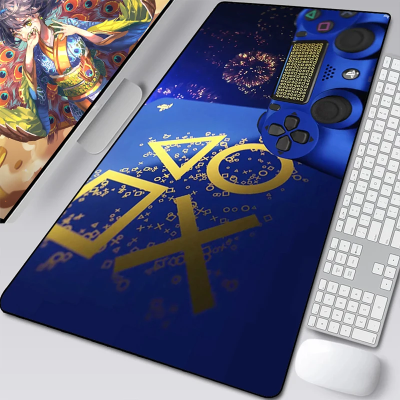 Gaming Mouse Mat PS4 Large Pad Gamer Cabinet Mousepad Laptop Mause ...