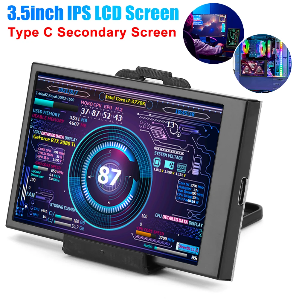AIDA64-3-5inch-LCD-Screen-Drive-Free-Display-Screen-Monitor-Dual-Type-C ...