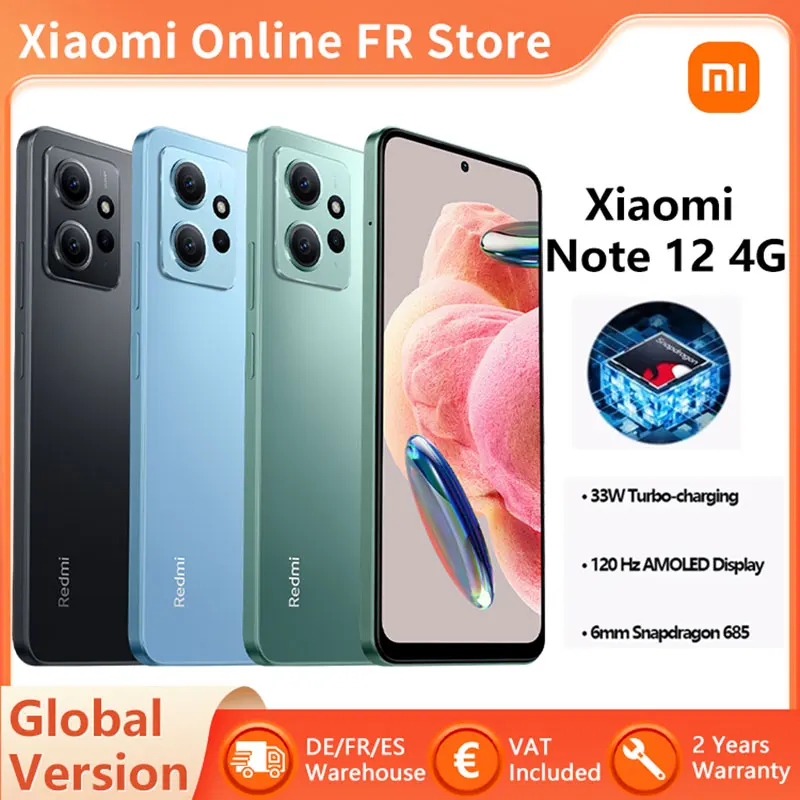 Xiaomi-Redmi-Nota-12-Smartphone-Vers-o-Global-Snapdragon-685-Octa-Core ...