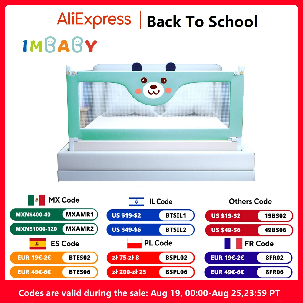 Newborn-Baby-Anti-Fall-Bed-Barrier-Children-Bedroom-Sleeping-Protector ...