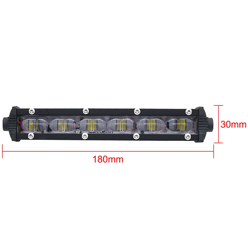 8-inch-LED-Light-Bar-30W-12V-24V-Offroad-Spot-Flood-Single-Row-Slim ...