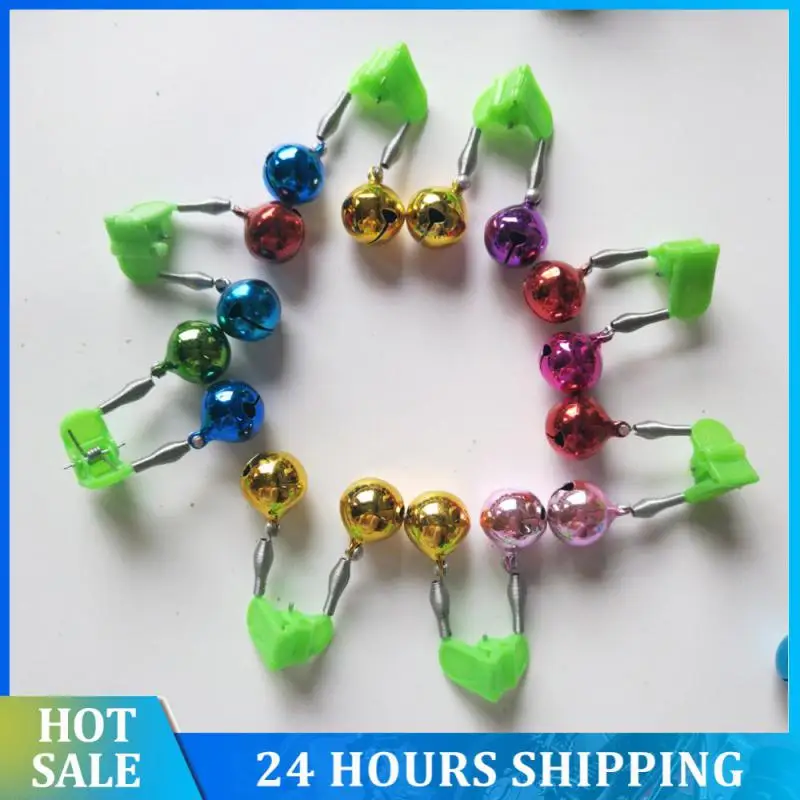 10-Pcs-lot-Fishing-Bite-Alarms-Fishing-Rod-Bell-Rod-Clamp-Tip-Clip ...