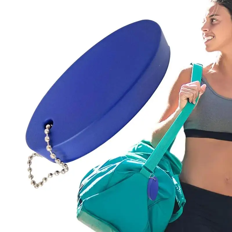 Floating-Keychain-Oval-PU-Keyring-with-Funny-Buoy-Shape-Men-s-Fashion ...