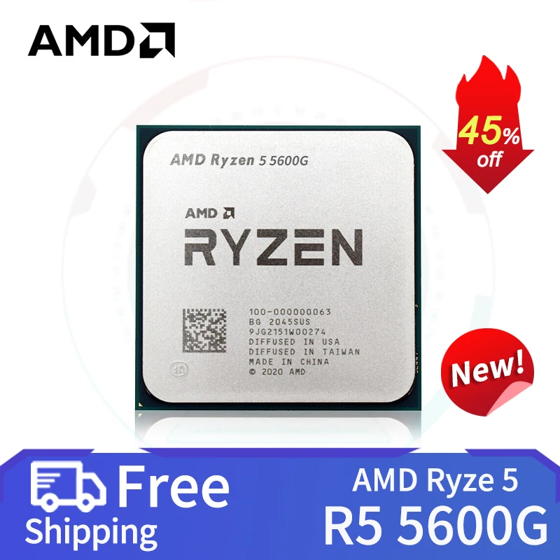 AMD-new-Ryzen-5-5600g-amd-R5-5600g-pc-gamer-cpu-65W-DDR4-Desktop ...