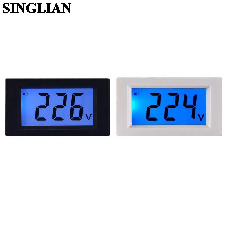 Digital-Display-Voltmeter-D85-20-Two-Wire-Direct-LCD-Digital-Display ...