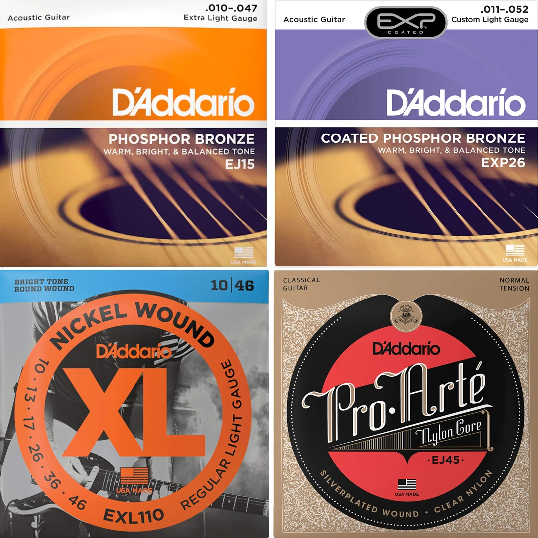 Daddaro-cuerdas-de-guitarra-el-ctrica-EZ-EXP-EXL-bronce-buen-sonido-6 ...