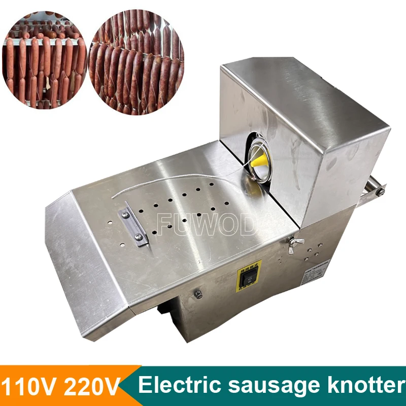 Fast-Speed-110V-220V-42MM-Electric-Sausage-Tying-Machine-Tabletop ...