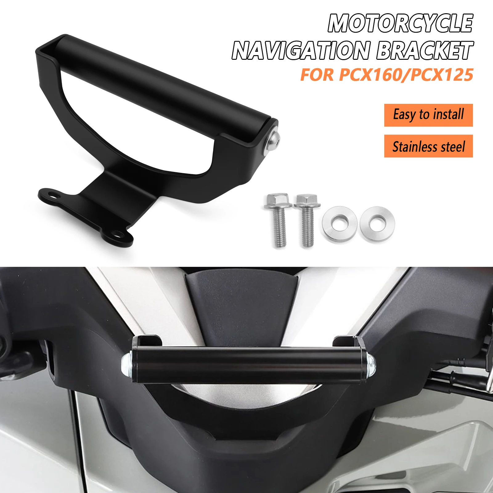 For GPS Mount Device Carrier SMART PHONE Adapt Holder Motorcycle ...