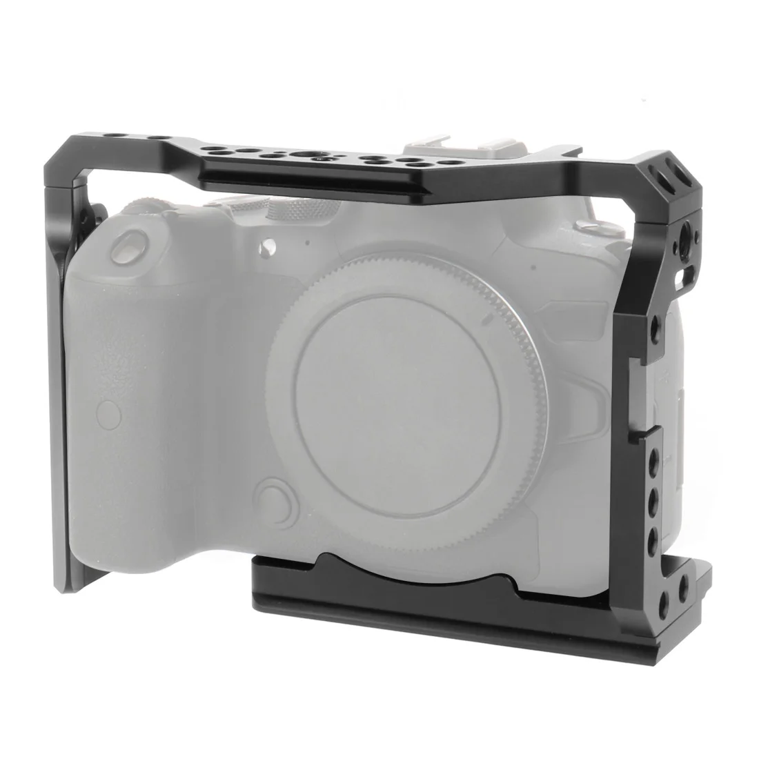 EOS R6 Camera Cage Rig Top Handle Grip 38mm NATO Rail Cold Shoe Mount ...