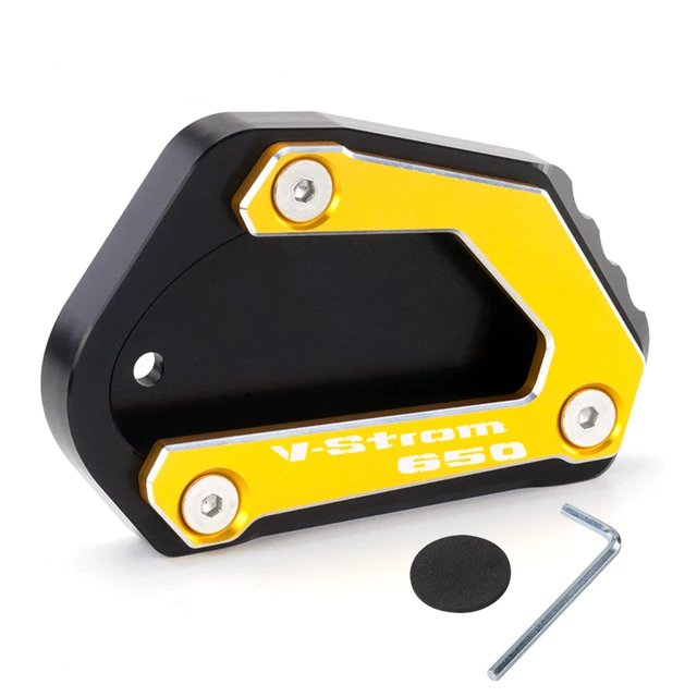 Vstrom 650 Accessories Stand Extension Plate Gold Black Red For Suzuki ...