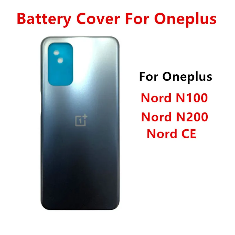 하우징 Oneplus Nord N100 N200 5G CE 코어 에디션 One Plus Back Cover 배터리 도어 수리 ...